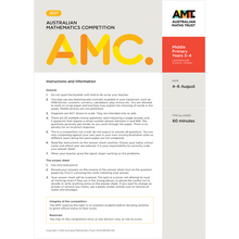 AMC Past Papers – Australian Maths Trust